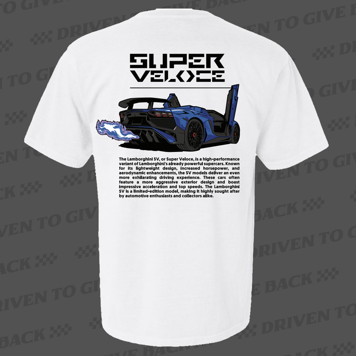 SV Flames Tee - White – TheHamiltonCollection